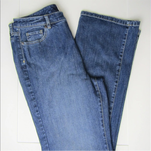 Talbots | Jeans | Nwt Talbots Jeans 2 Bootcut Jeans 12 Embellished ...